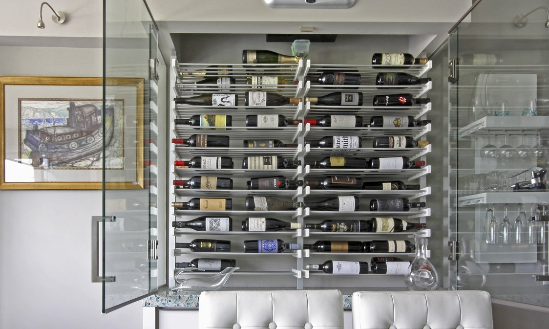 22. Millesime Stunning Ultra Contemporary Wine Racking – Blue Grouse ...