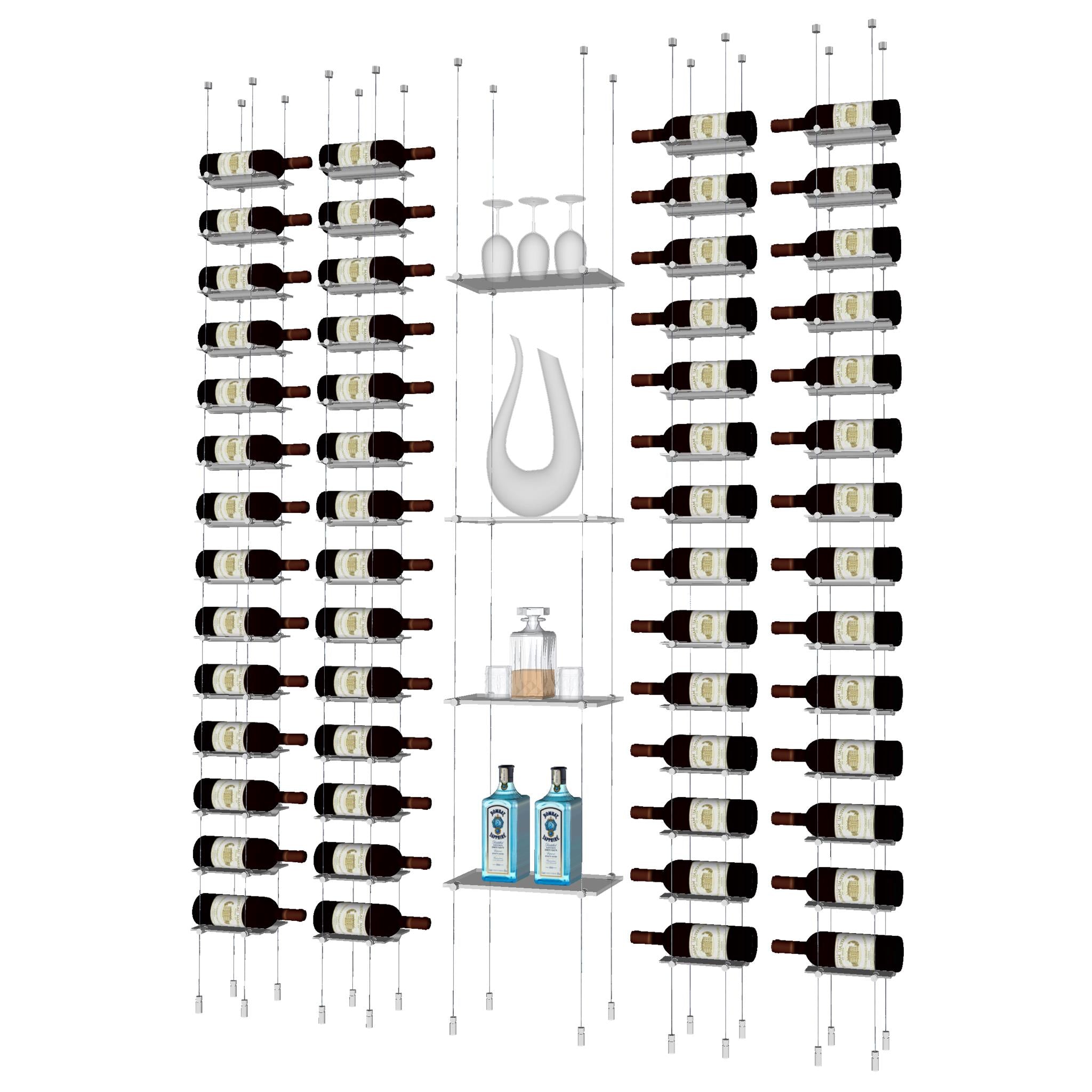 Float Glass Shelving Unit – Blue Grouse Wine Cellars