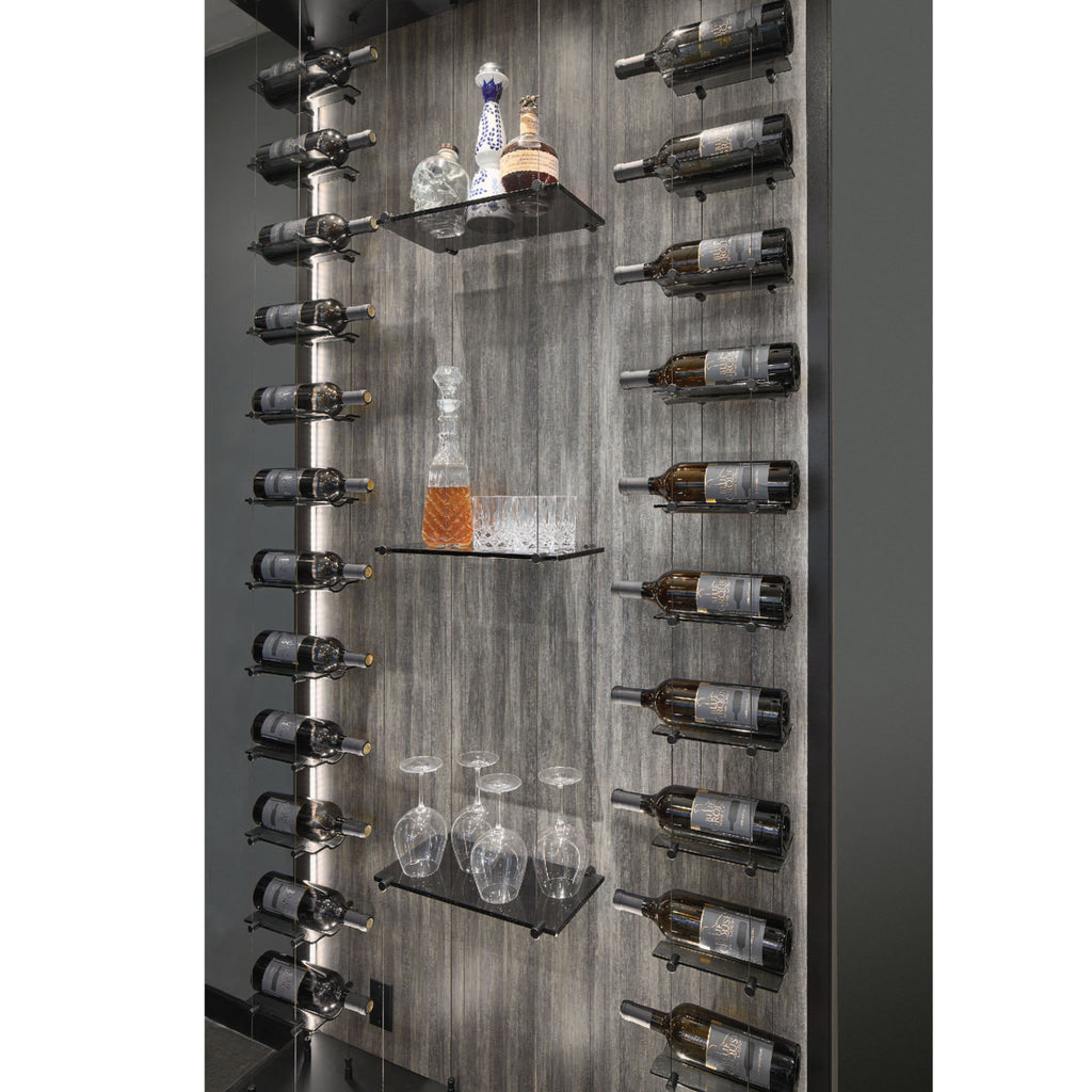 Float Glass Shelving Unit – Blue Grouse Wine Cellars