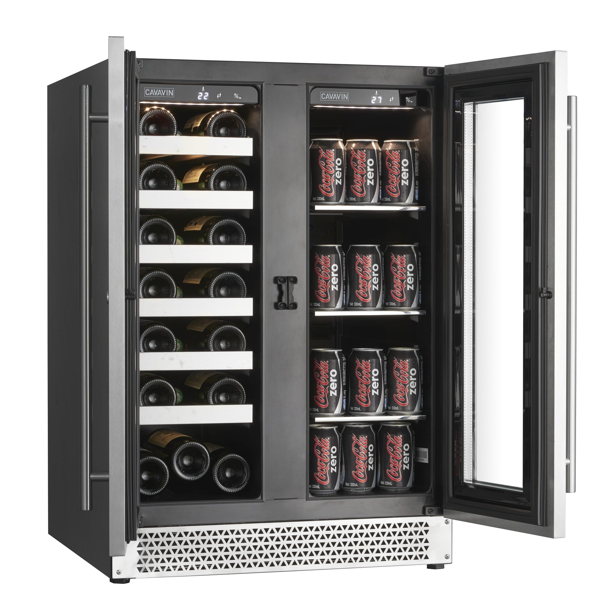Cavavin Vinoa Collection V-153WDZ Dual Zone Wine Fridge – Blue Grouse ...