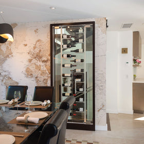 Millesime Streamline Wine Rack - 1 Bottle Deep & 8 Feet High – Blue ...