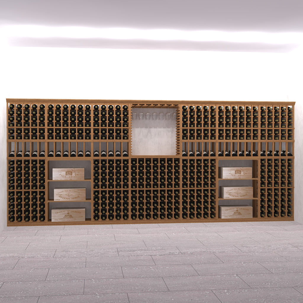 The Collector - 6 Foot Tall Precision Kit Wine Racking Display Set ...