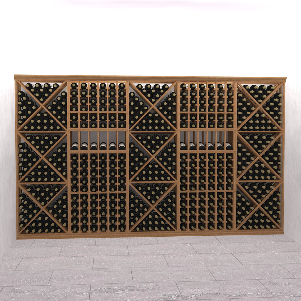 The Mix - 6 Foot Tall Precision Kit Wine Racking Display Set – Blue ...