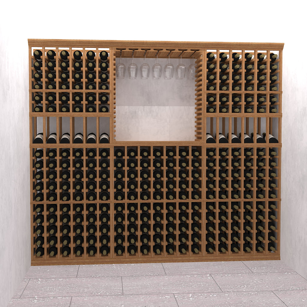 The Tasting Niche - 6 Foot Tall Precision Kit Wine Racking Display Set ...