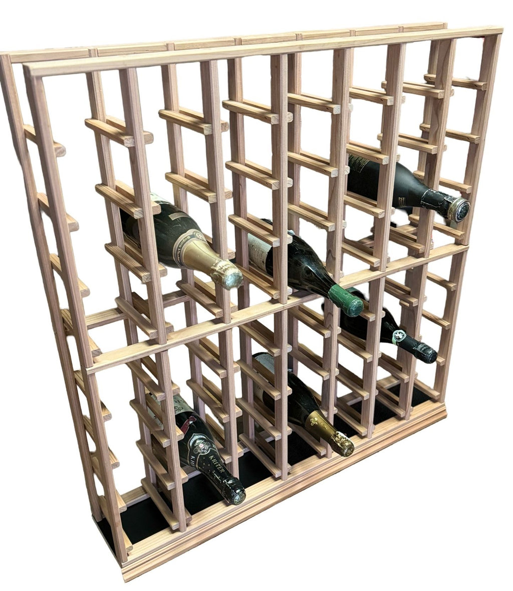 Vintage Keeper 7 Column Magnum Redwood Wine Rack – Blue Grouse Wine Cellars