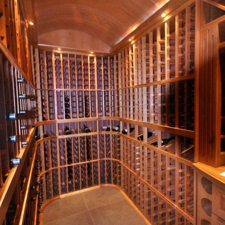 8 Column Precision Kit Wine Rack - 7 Foot – Blue Grouse Wine Cellars